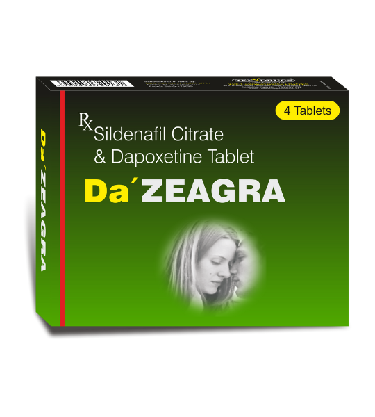 Da Zeagra - Strip Of 4 Tablets | Buy Now Online